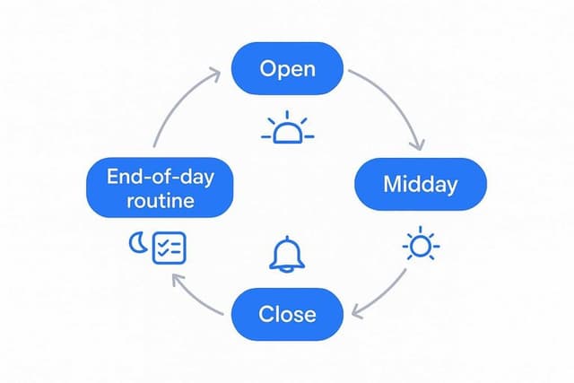 What a Trading Day Means for Beginners | Open Swing Trading Blog